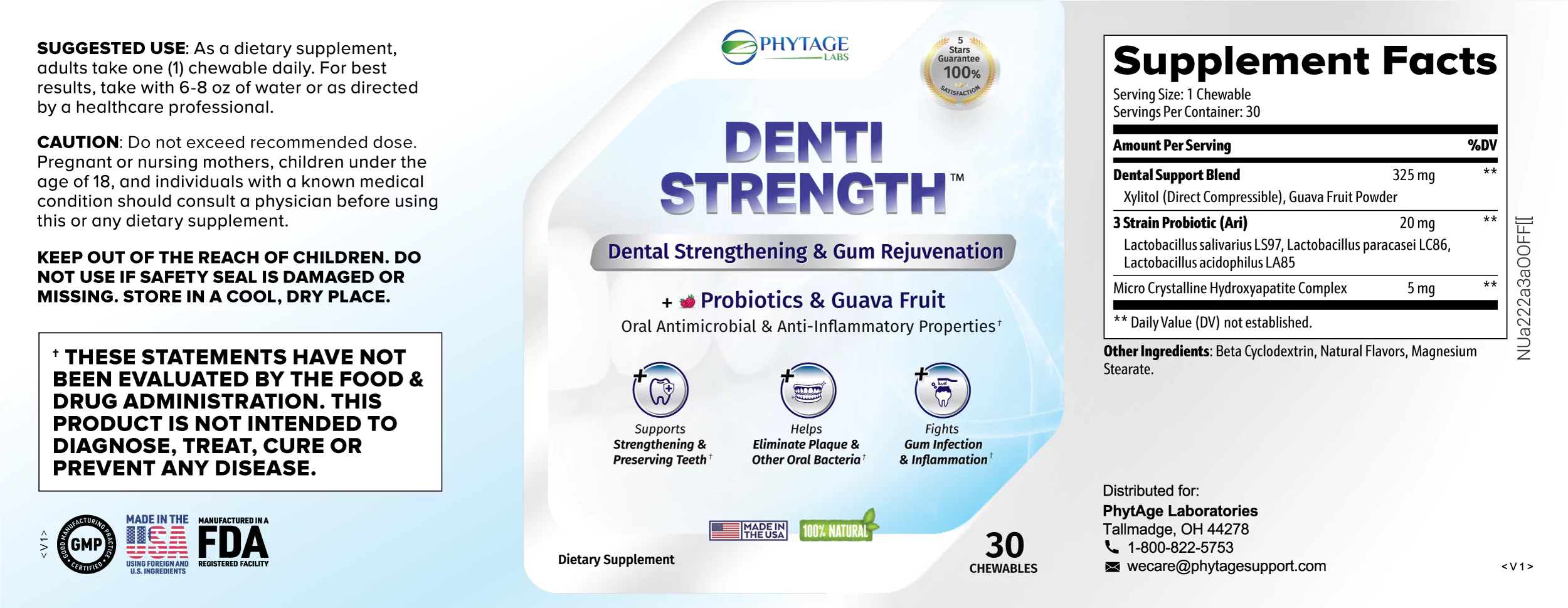 Denti Strength® | Official Site | Natural Dental Health Supplement